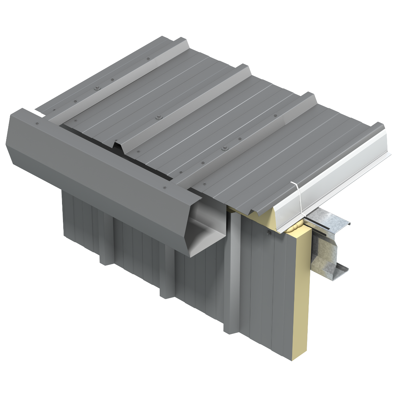 Industrial Highline Gutter | Kingspan GB